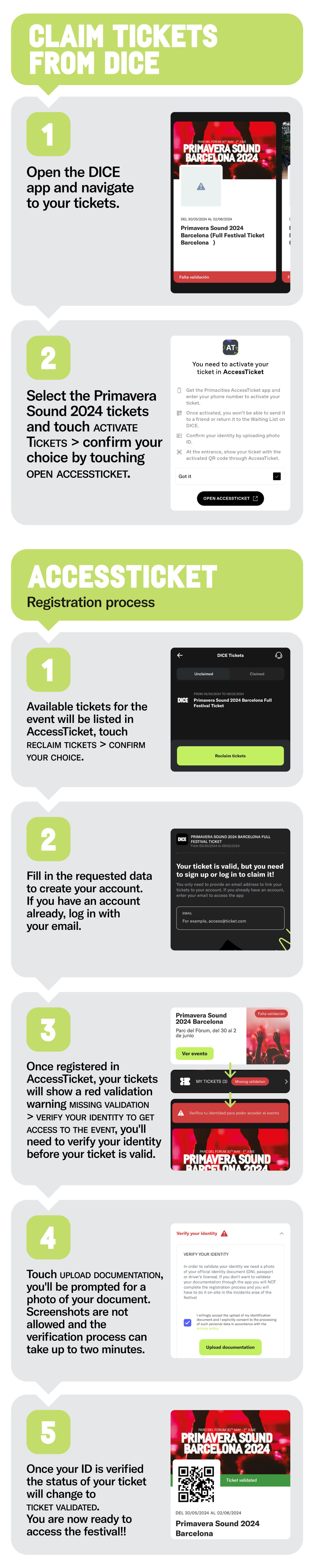 AccessTicket - Claim Your Ticket