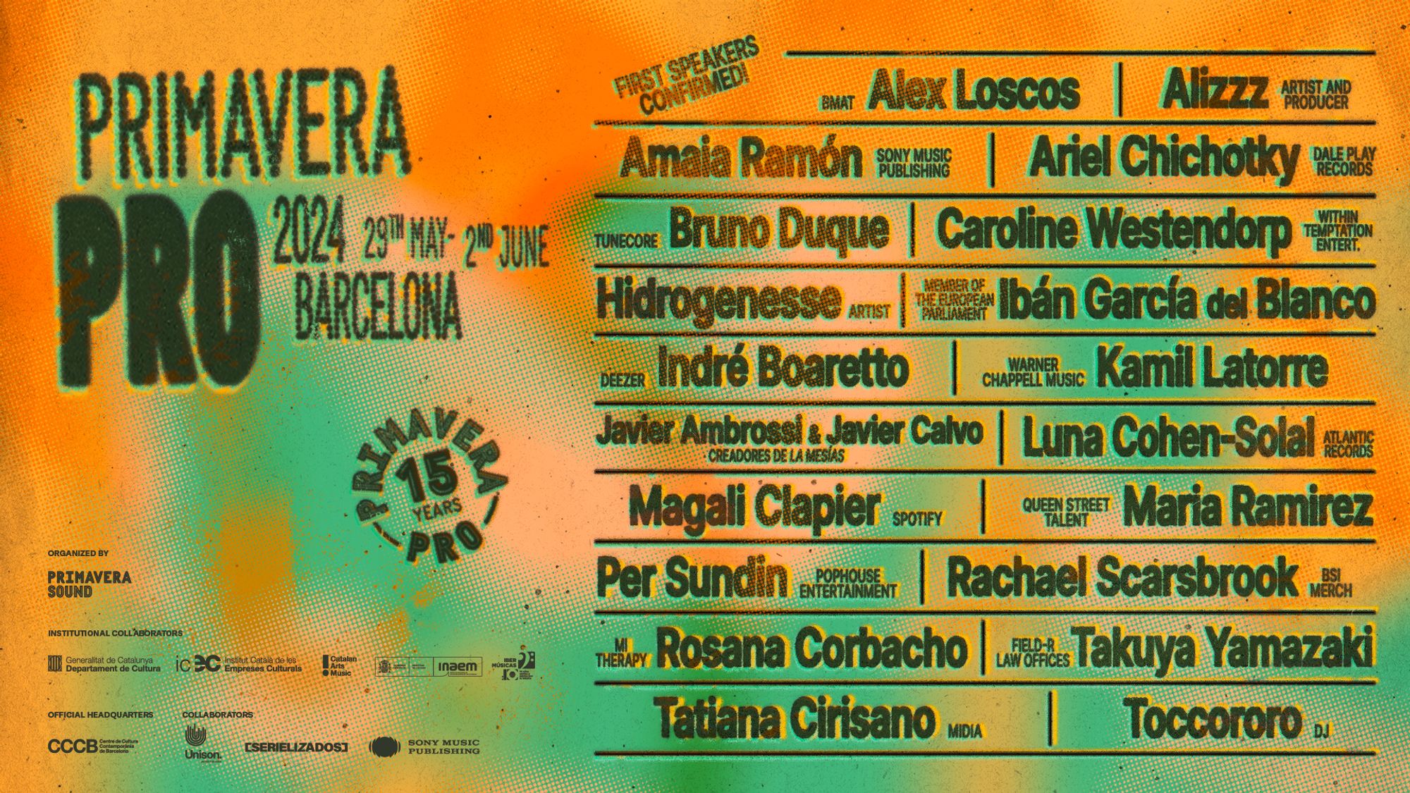 Primavera Pro celebrates its 15th anniversary by announcing the first ...