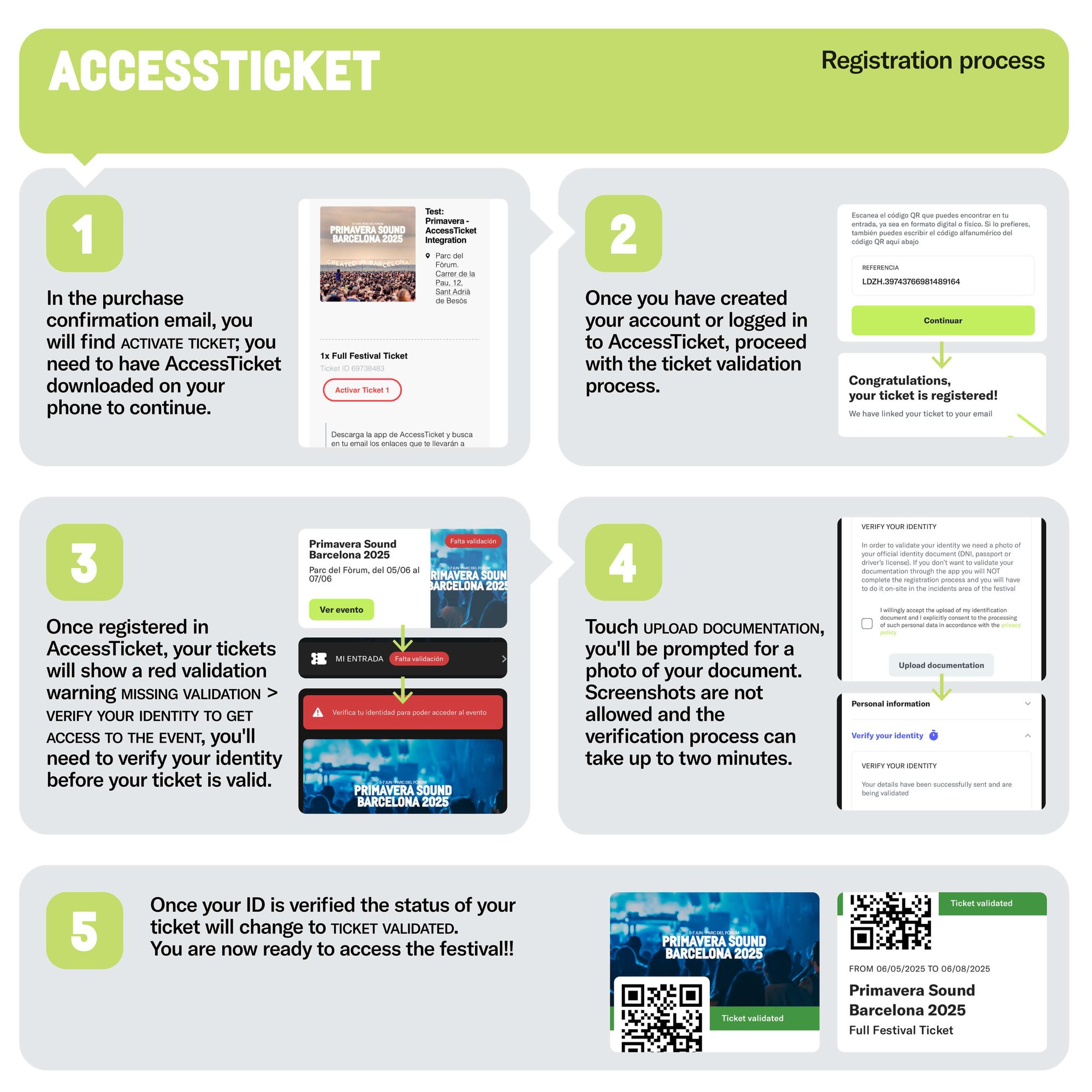 AccessTicket - Claim Your Ticket