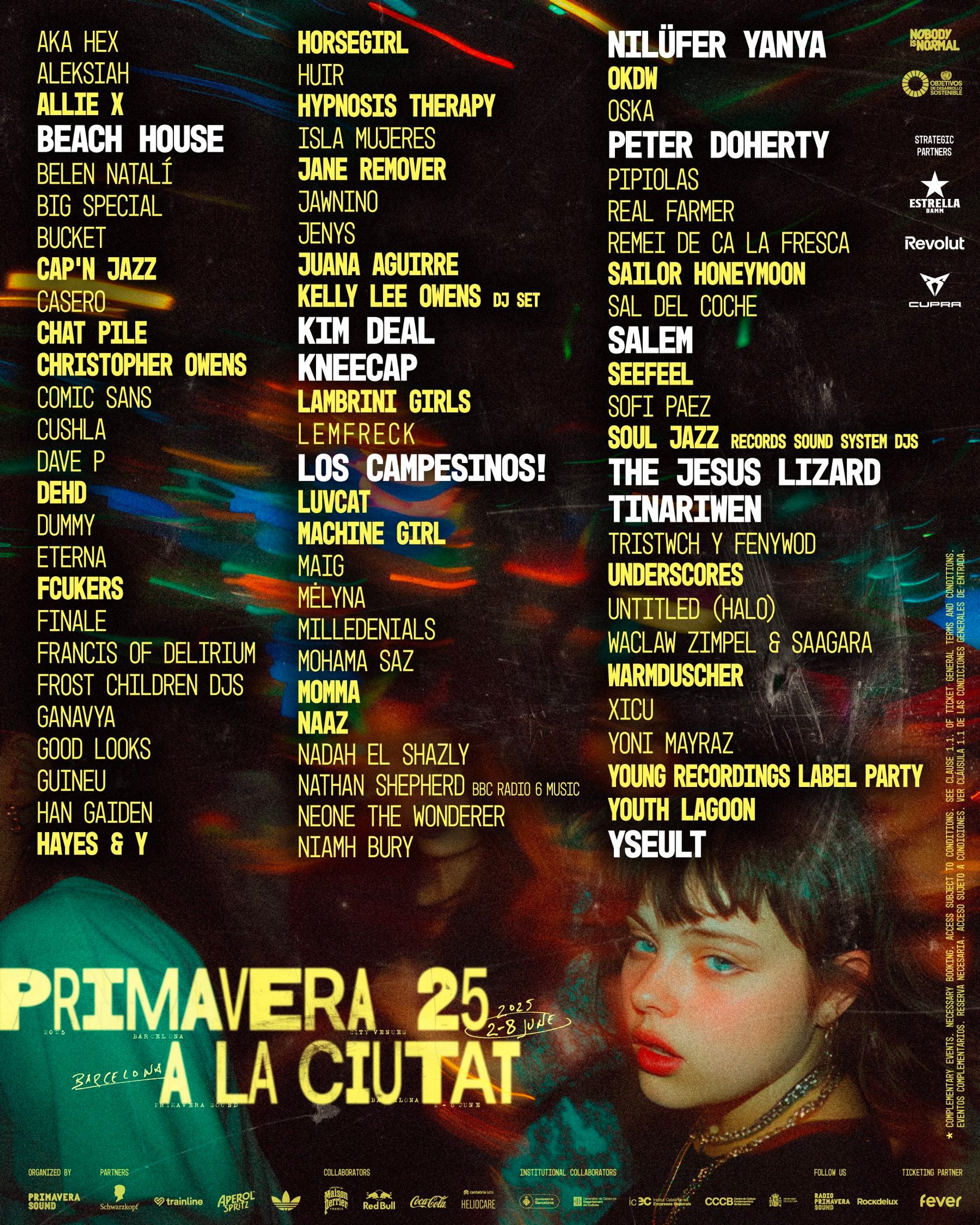 Primavera Sound Barcelona 2025 crece todavía más con la programación de ...